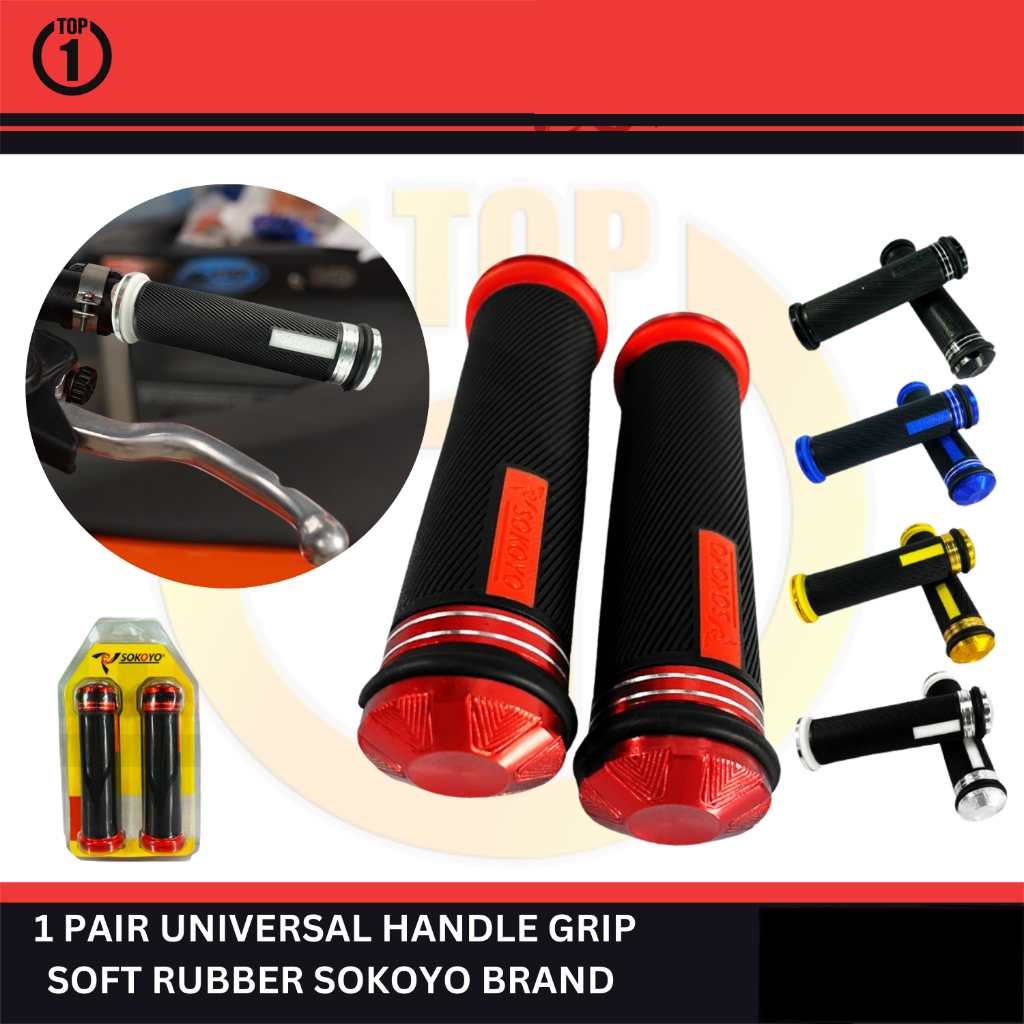 Top1 PH 1 Pair Universal Soft Rubber Handle Grip Sokoyo Brand ...