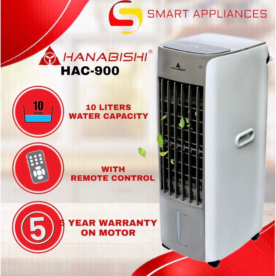 Hanabishi Air Cooler HAC900 10 Liters with Remote and timer | Shopee ...