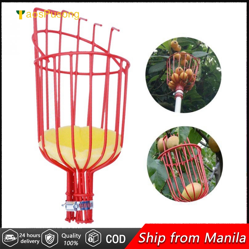Fruit Picker Head Basket Portable Fruits Catcher For Harvest Picking ...