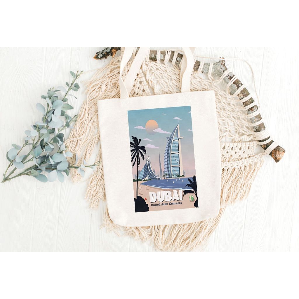 Dubai Design Tote Bag Souvenir | Shopee Philippines