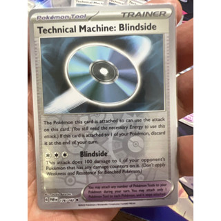 Pokemon TCG Technical Machine Blindside 176/182 Paradox Rift | Shopee ...