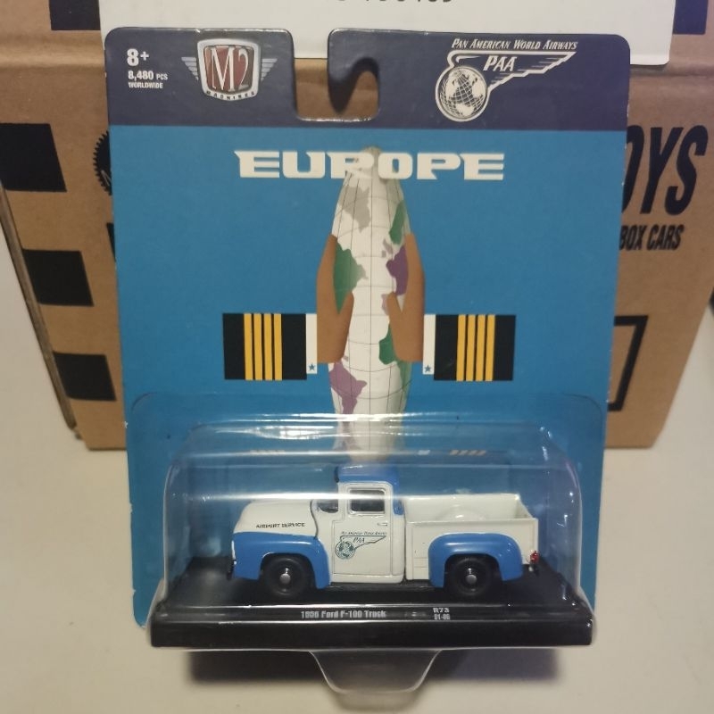 M2 Machines PAN American Europe 1956 Ford F-100 Truck | Shopee Philippines