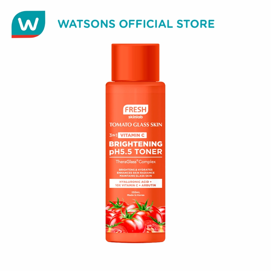 FRESH Skinlab Tomato Glass Skin 3 in 1 Vitamin C Brightening Ph 5.5 ...