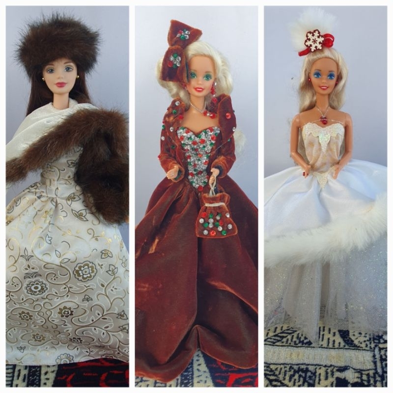 Winter Classic. Barbie Holiday Barbie. Happy Holidays Barbie | Shopee ...