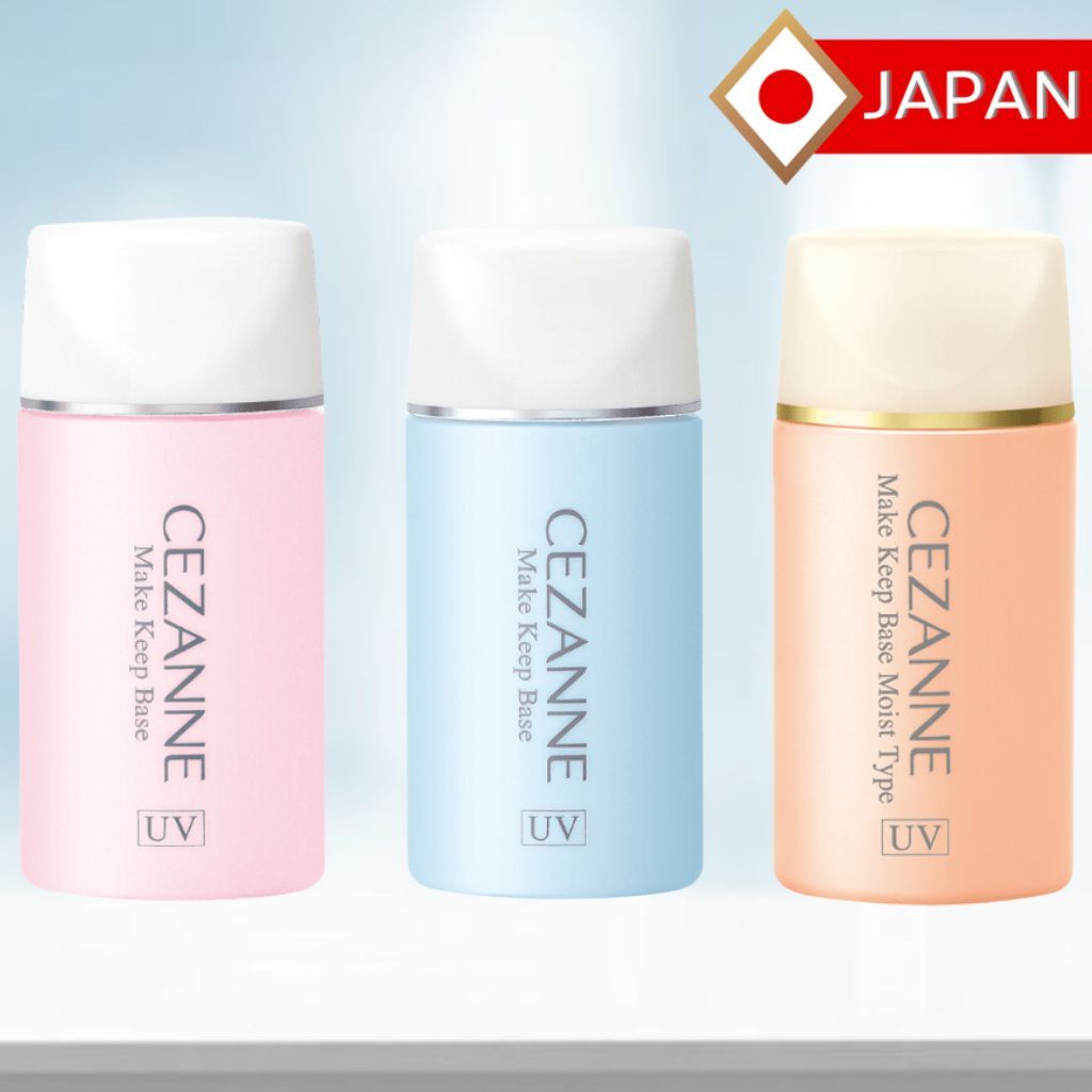 CEZANNE Make Keep Base pink beige/light blue/orange beige waterproof 【Direct from Japan ...