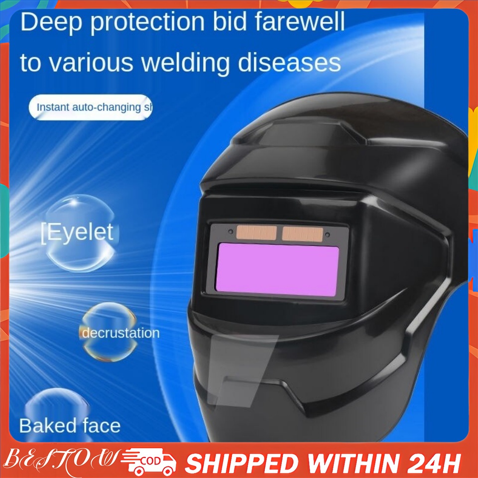 Welding Mask Auto Darkening Automatic Dark Welding Helmet Full Face ...