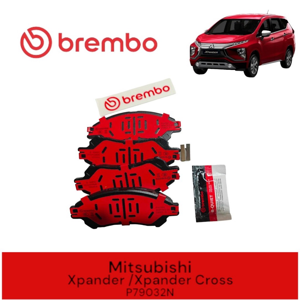 [P79032N] Brembo Brake Pads Mitsubishi Xpander / Xpander Cross | Shopee ...