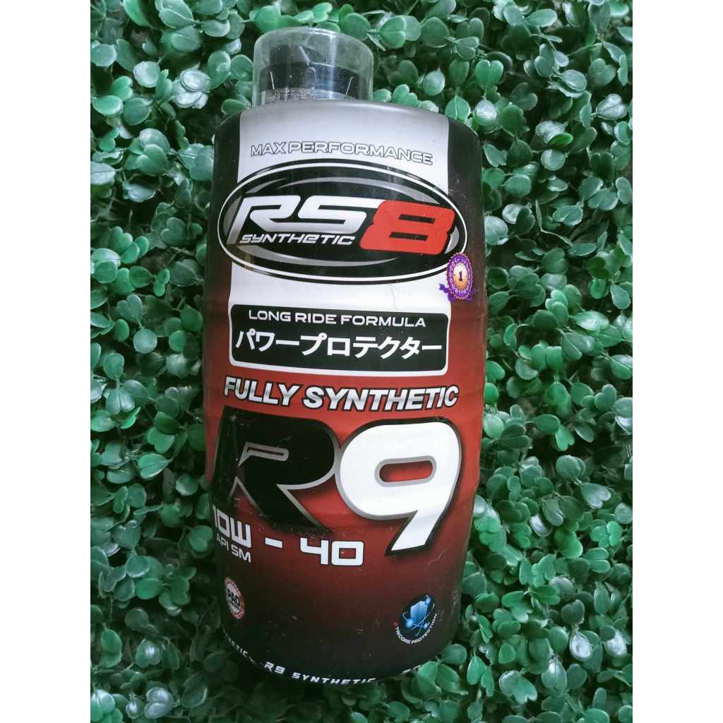 RS8 MOTOR OIL FULLY SYNTHETIC R9 10W40 800ML ML (MANUAL ) | Shopee ...