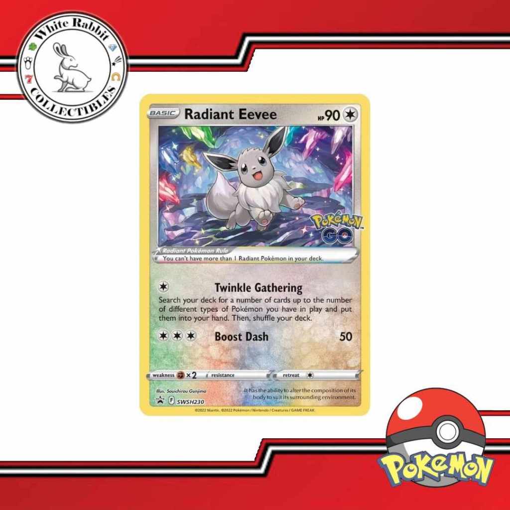 [Pokemon] [Card] Radiant Eevee - SWSH230 - SWSH: Sword & Shield Promo ...