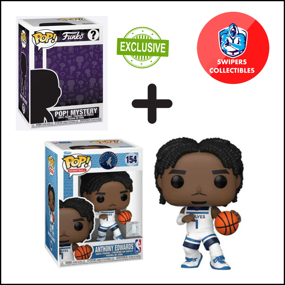 Funko Pop Anthony Edwards Timberwolves NBA with Random Exclusive ...