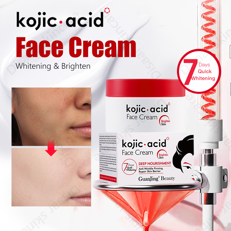 Kojic Acid Whitening Freckle Cream Melasma Cream Pekas Remover Anti ...