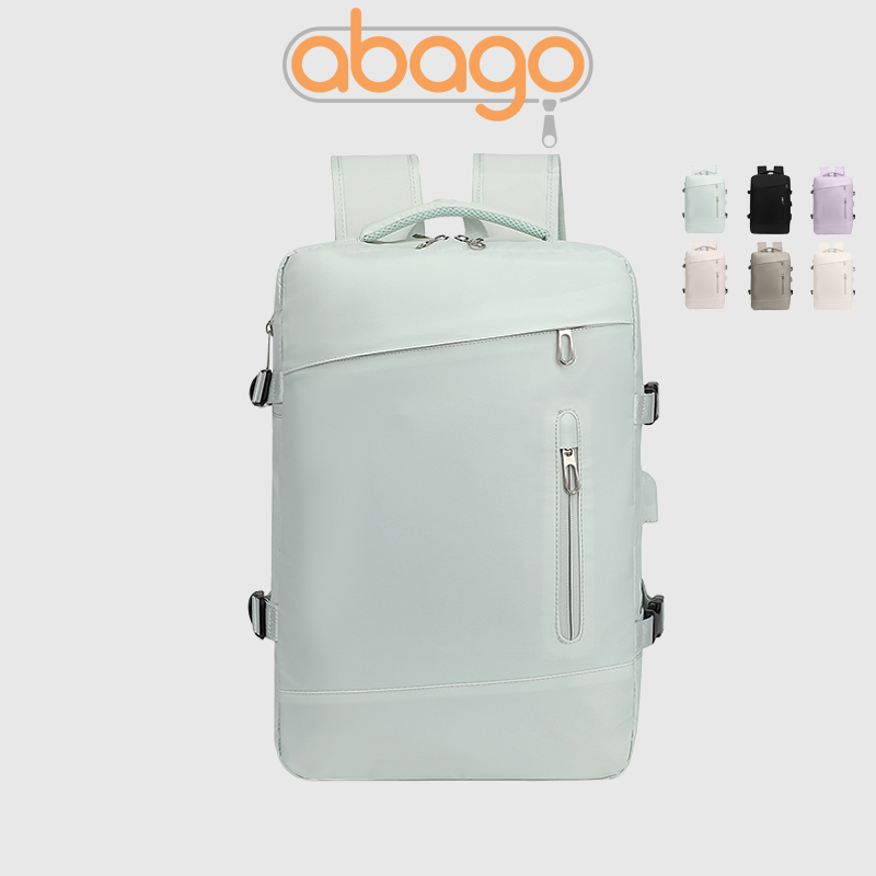 ABAGO Business Travel Backpack For Unisex Expandable Waterproof Hiking ...