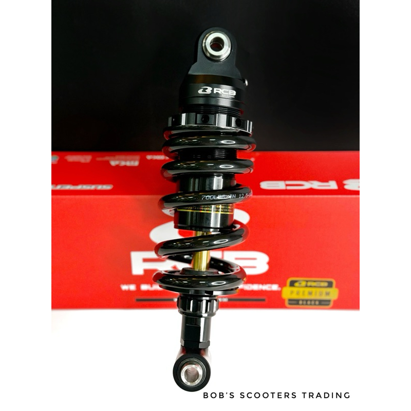 RCB S2 Line Monoshock Yamaha R3 / R25 (275MM) Premium Black Gold ...