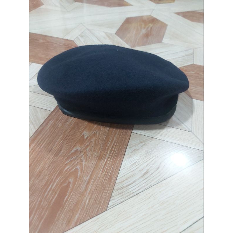 beret cap for PNP with 2 eyelet | Shopee Philippines