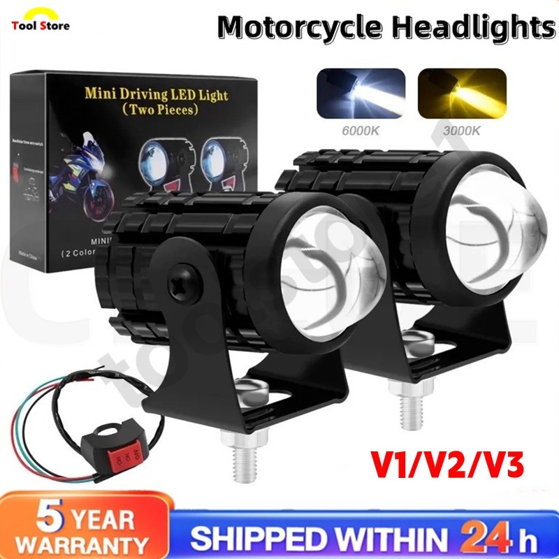 [100% Warranty] Mini Driving Light Night Safety Led Light For Motorcycl ...