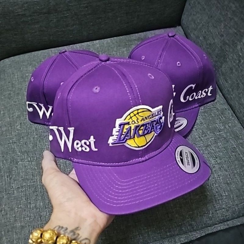 WEST COAST LAKERS SNAPBACK CAPS | Shopee Philippines