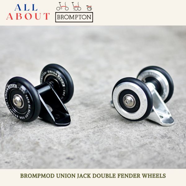 AAB UNION JACK Double Fender Wheels for Brompton Bicycle Parts ...