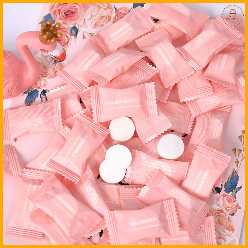 CHO⭐Compressed Towel Disposable Face Towel Plant Fiber Cleansing Towel ...