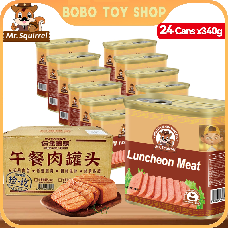 Luncheon Meat 340G PER PCS ( 1 BOX 24 PCS ) content Purefoods luncheon ...