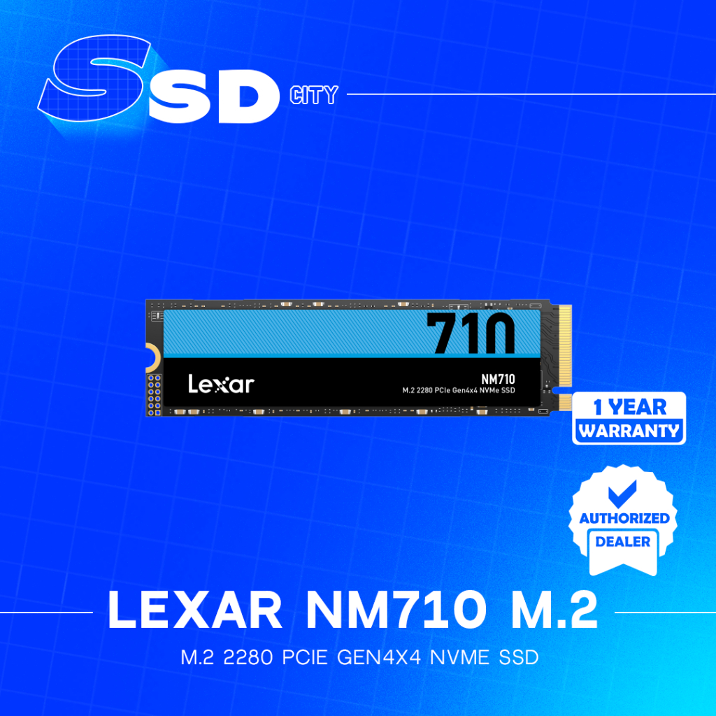 Lexar NM710 500GB 1TB 2TB M.2 2280 PCIe Gen4x4 NVMe SSD | Shopee ...