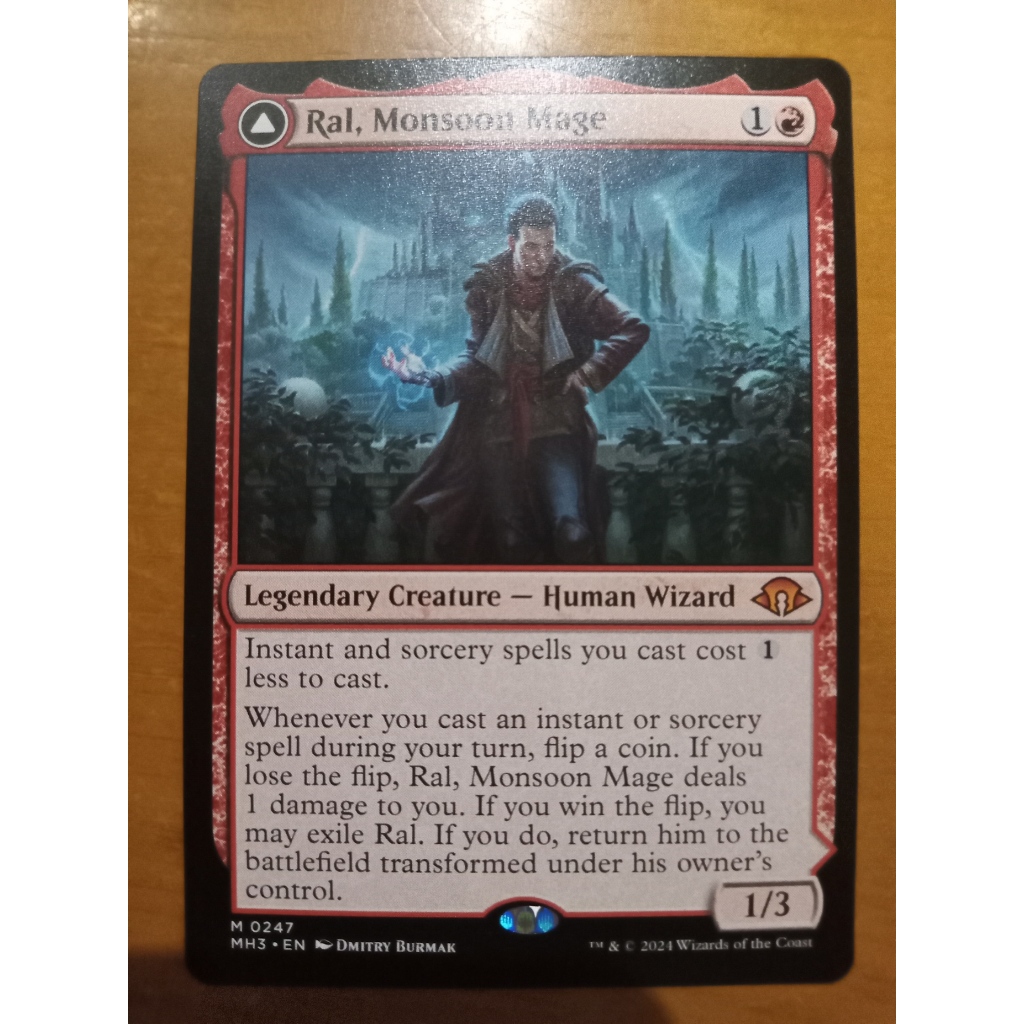 MTG Ral, Monsoon Mage // Leyline Prodigy Mythic Modern Horizons 3 MH3 ...