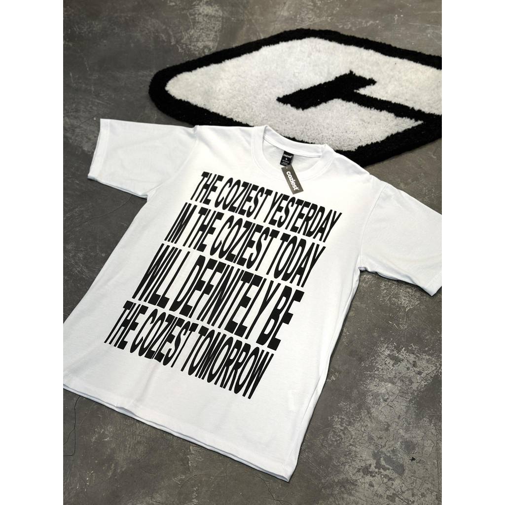 Coziest® "Every Day" in white colorway shirt | Shopee Philippines