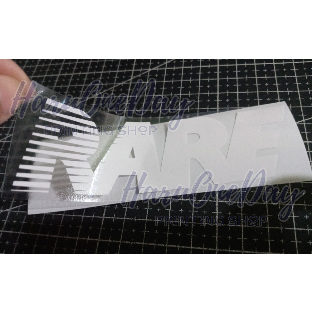 RARE DECAL WATERPROOF STICKER | Shopee Philippines