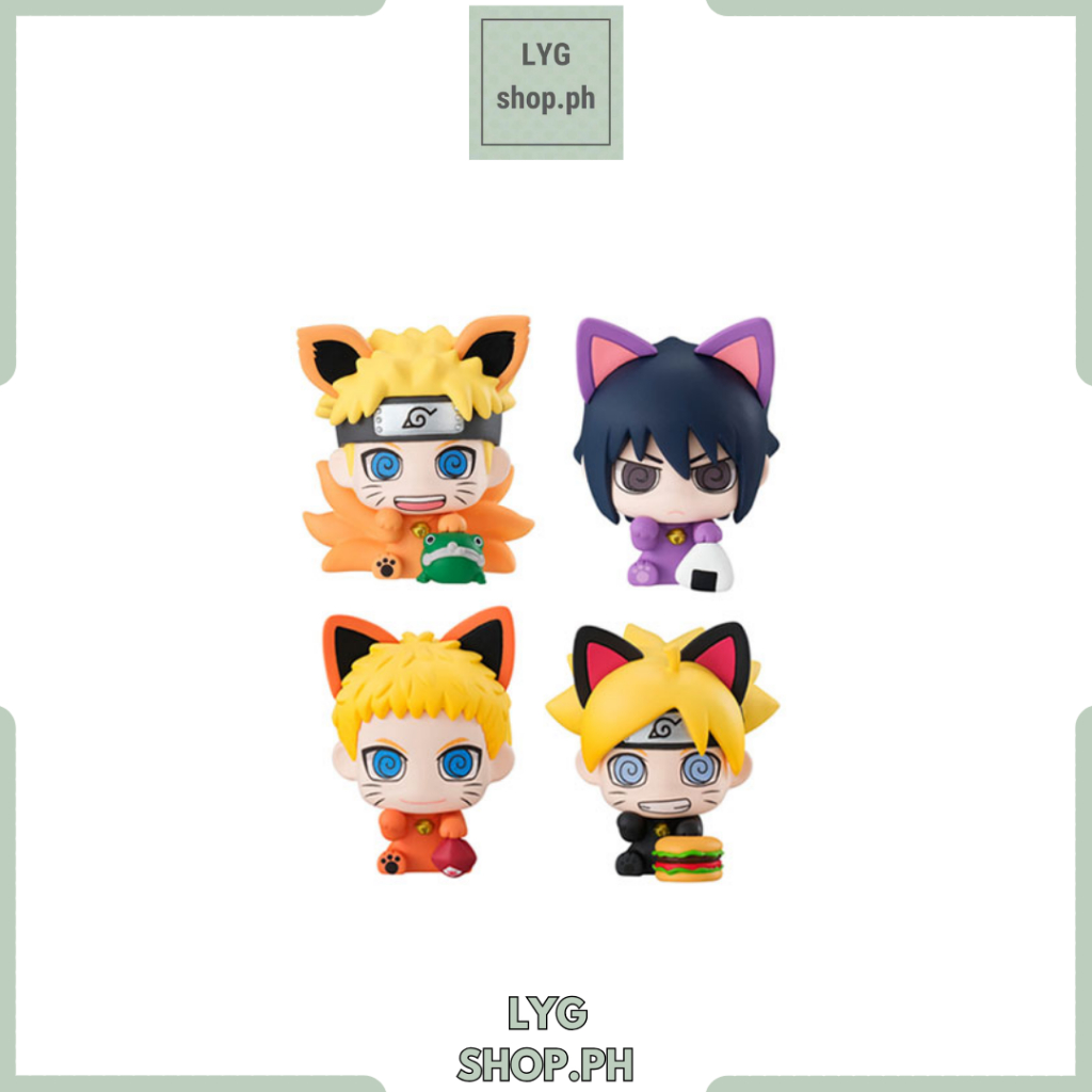 4PCS MINI Naruto Boruto Uzumaki Sasuke Uchiha Figure Toy Petit Chara ...