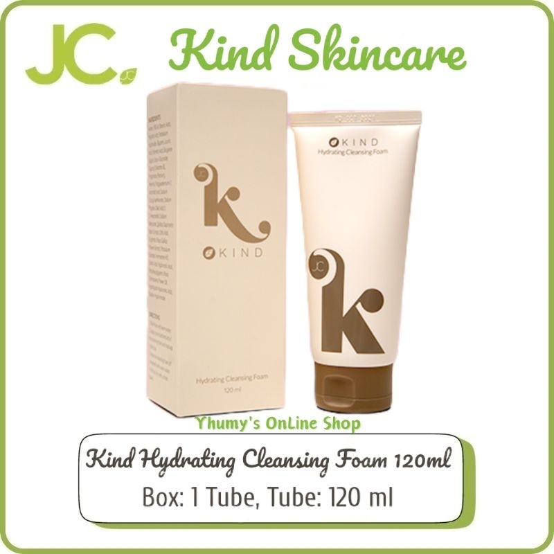 Kind SkinCare Hydrating Cleansing Foam 120ml by JC PREMIERE | Shopee ...