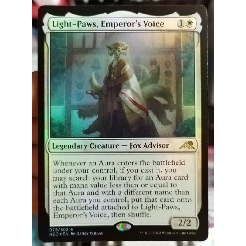 Light-Paws, Emperor's Voice Foil (Magic the gathering) | Shopee Philippines