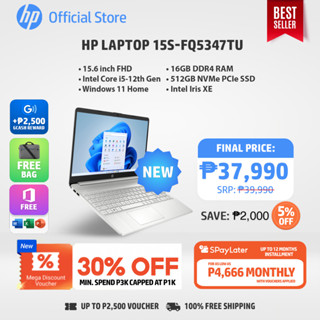 HP Laptop,15 inch | Intel i5/i7 12th/13th Gen ,8GB RAM,512GB,Windows 11 ...