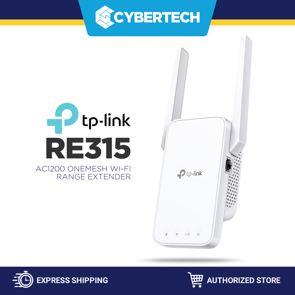 Cybertech TP-Link RE315 AC1200 Mesh Wi-Fi Range Extender | Shopee ...