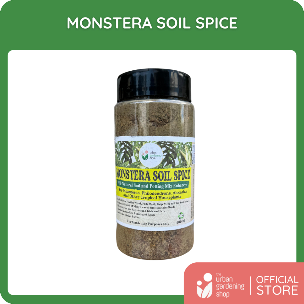 THE URBAN GARDENING SHOP Monstera Soil Spice - All Natural Soil ...