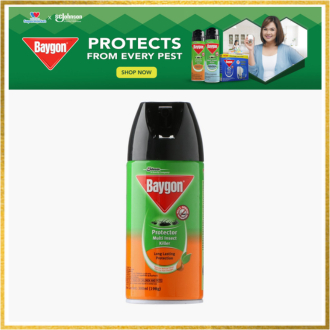 Baygon Protector Multi Insect Killer 300mL | Shopee Philippines