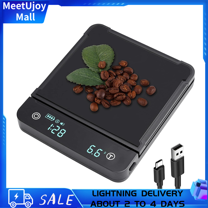 LCD Digital Coffee Scale Electronic Weighing Scale Kitchen Scales Food ...