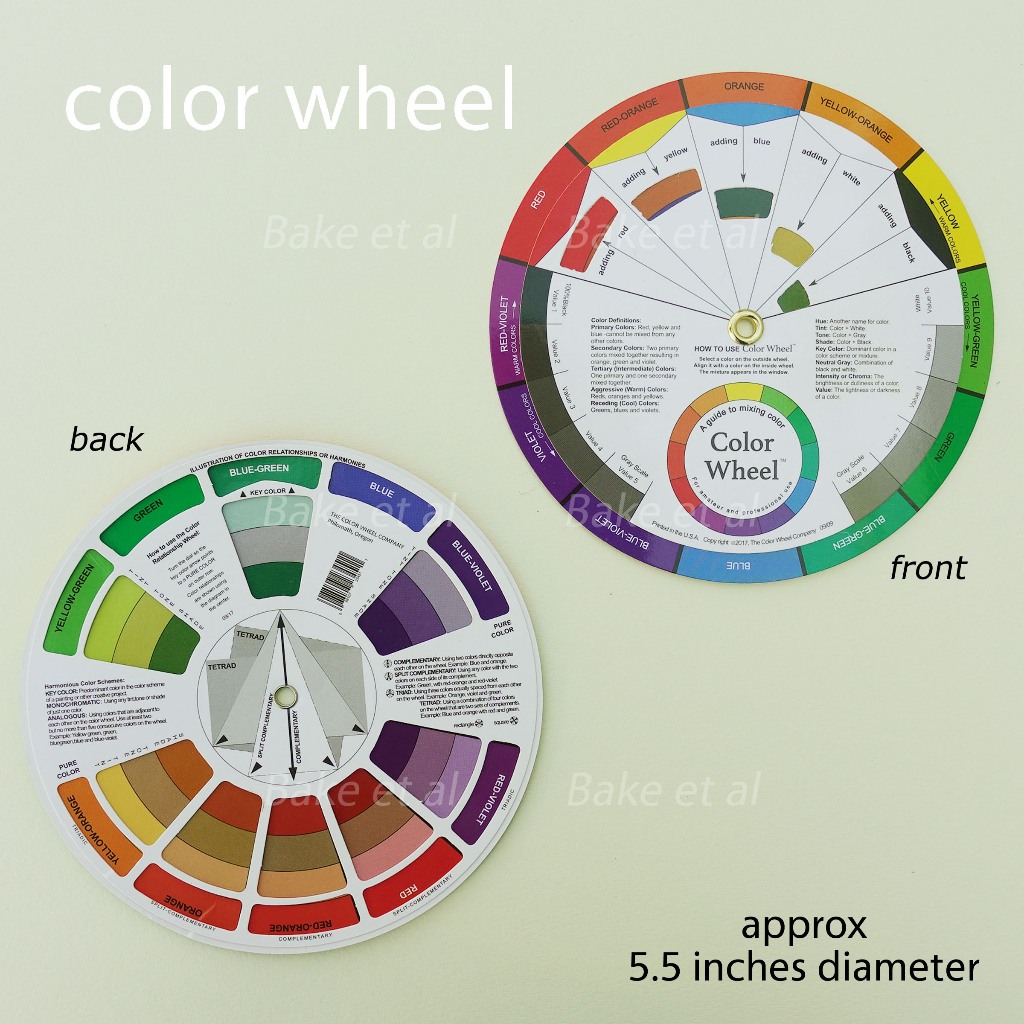color wheel mixing blending palette 1pc | Shopee Philippines