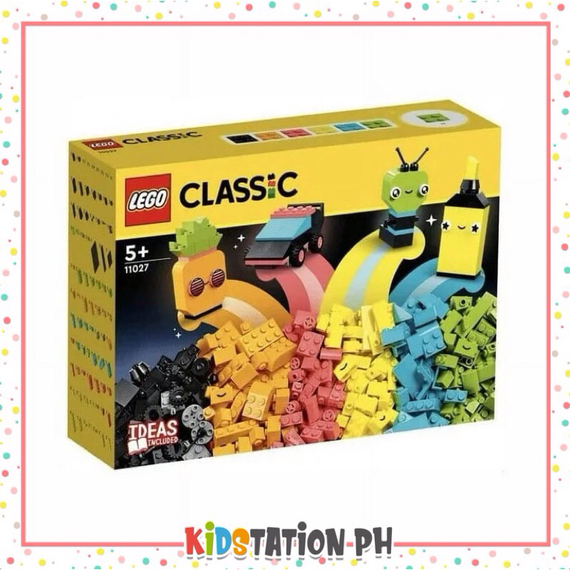 Lego Classic Creative Neon Colors Box Set | Shopee Philippines