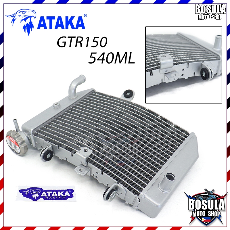 ATAKA Racing Radiator Aaay Big Curve Type For GTR 150 RS150-540ML ...