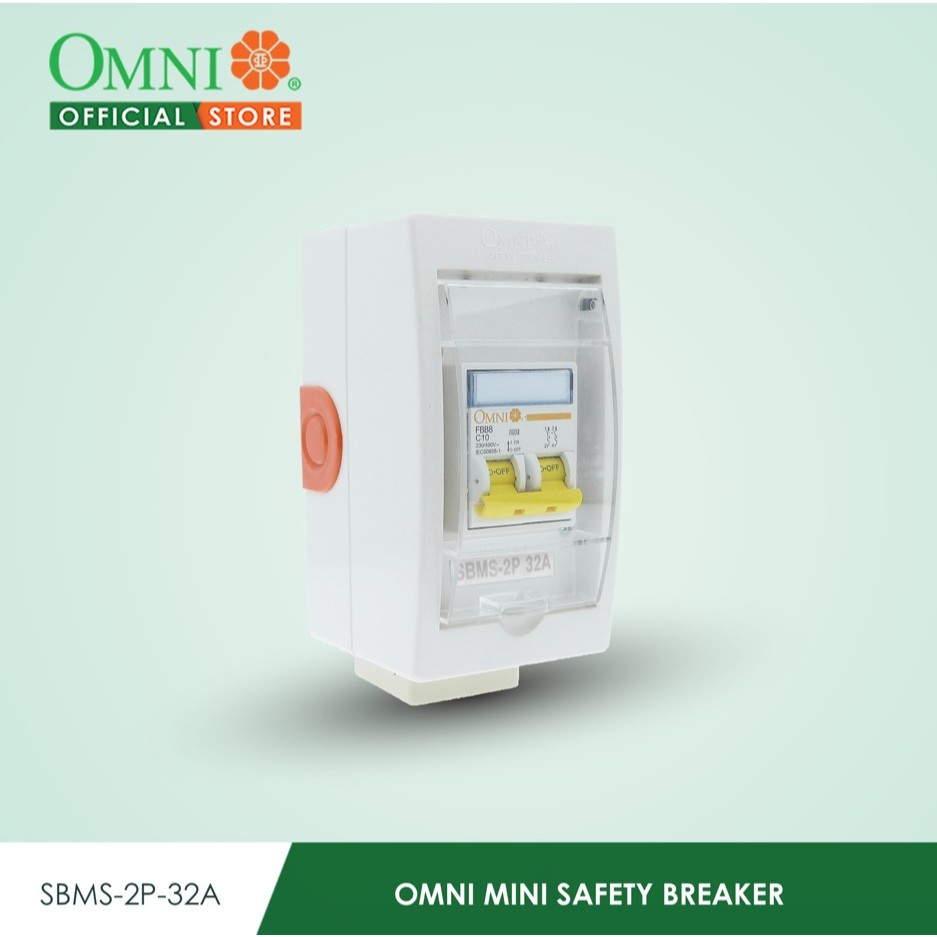 OMNI Mini Safety Breaker with Socket - SBMS-2P-32A | Shopee Philippines