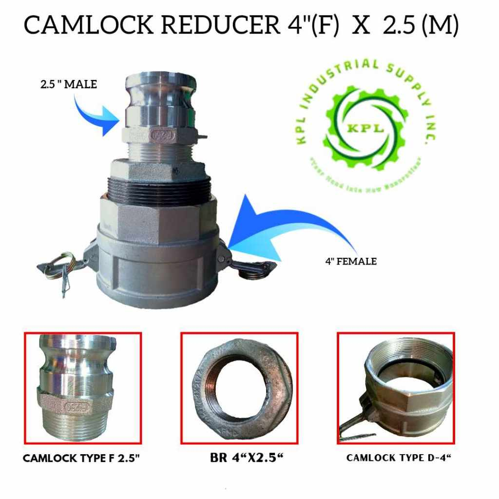 Camlock adaptor aluminum camlock reducer | Shopee Philippines
