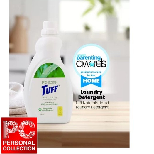 Tuff Naturals Concentrated Liquid Laundry Detergent 1000ml | Shopee ...
