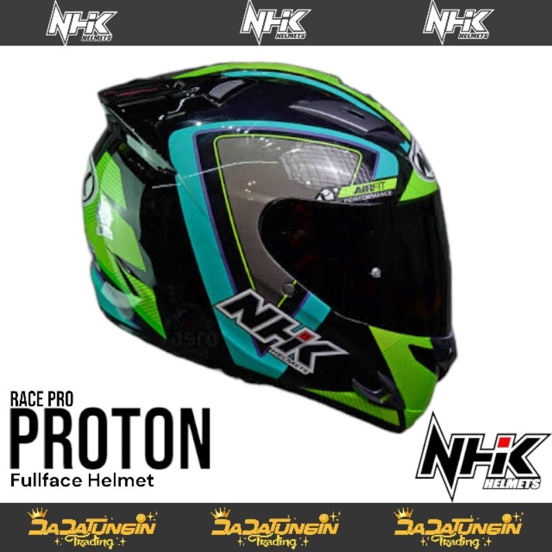 NHK Race Pro Proton Fullface Single Visor Helmet | Shopee Philippines