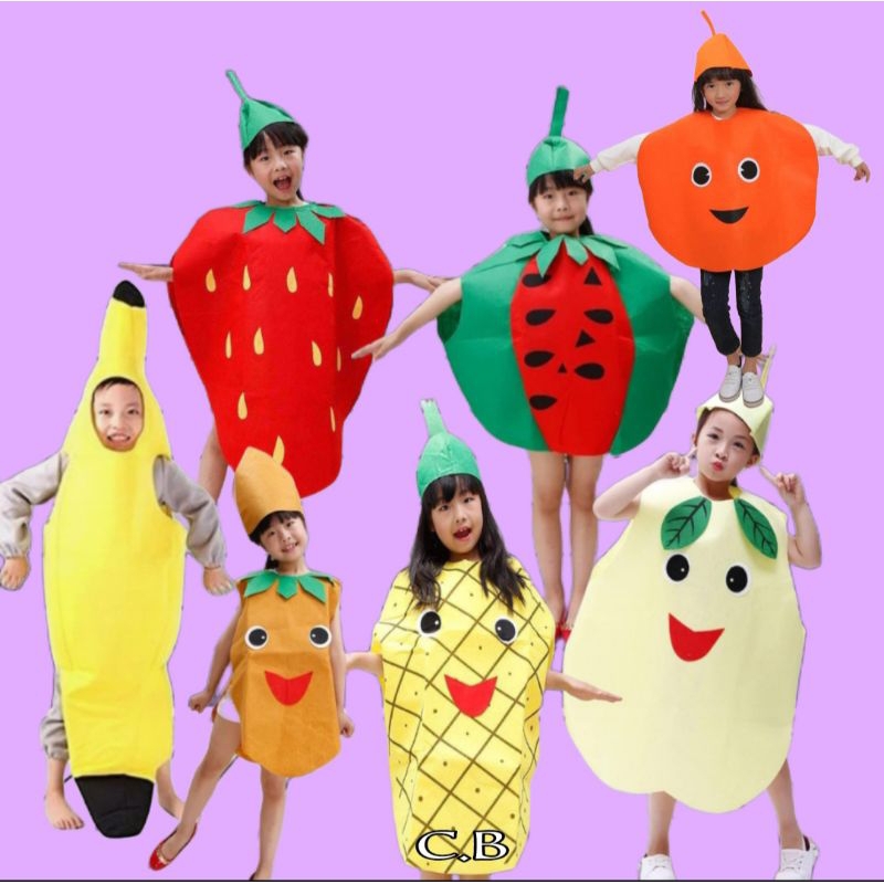 Fruits Nutrition Month Attire For Costume | Shopee Philippines