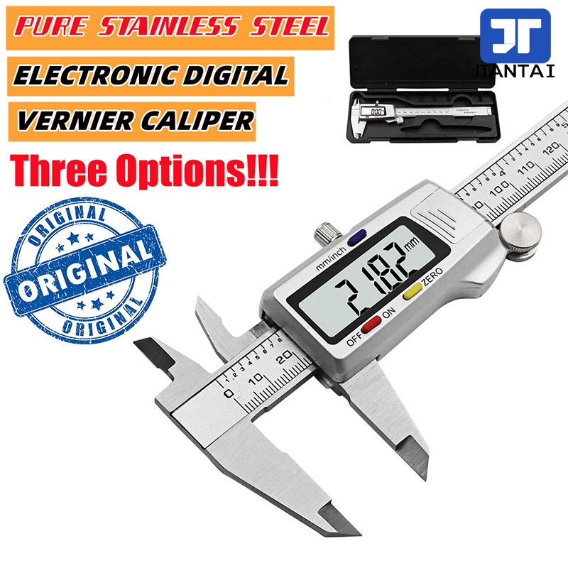 150mm Metal 6-Inch Pure Stainless Steel Electronic Digital Vernier ...