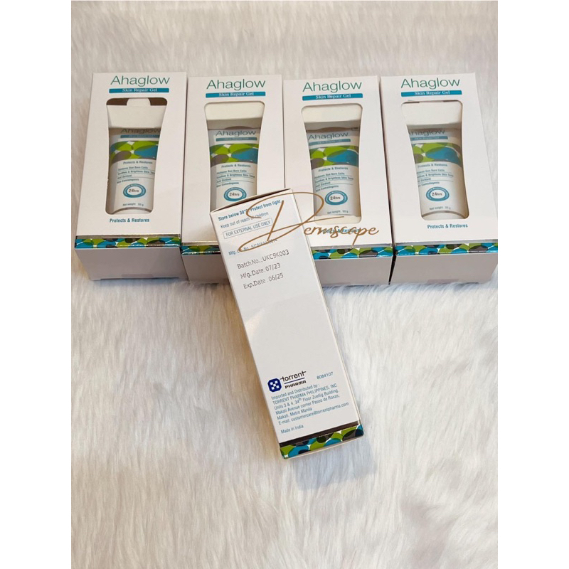 Ahaglow Skin Repair Gel Moisturizer Dermagrade Original Shopee Philippines
