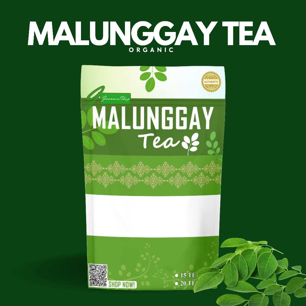 MALUNGGAY TEA (MORINGA) NATURALLY PURE | Shopee Philippines
