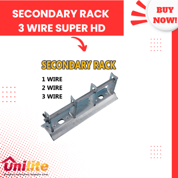 secondary rack 3 wires | Shopee Philippines
