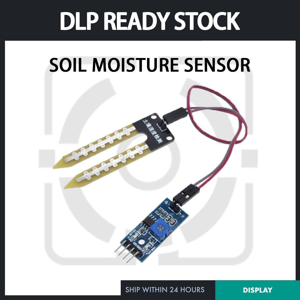 Soil Moisture Sensor Module for Arduino Raspberry Pi | Shopee Philippines