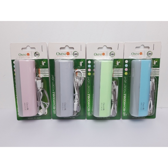 Omni LED Rechargeable Flashlight (RFL-200) | Shopee Philippines