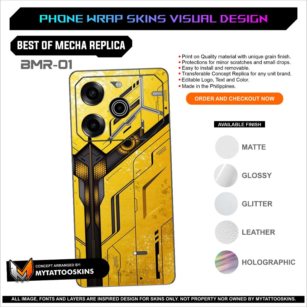 Mecha Inspired Phones skins for any brand/model (send message of your ...